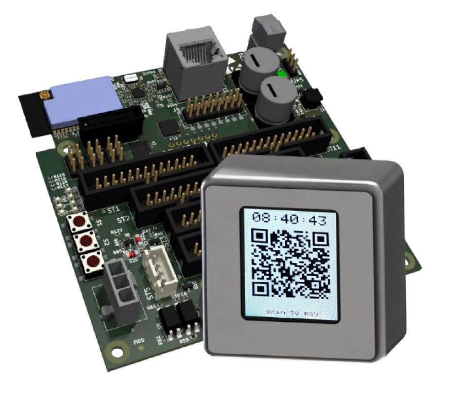 wh Münzprüfer Berlin GmbH: QR-Code-Payment QRP 100